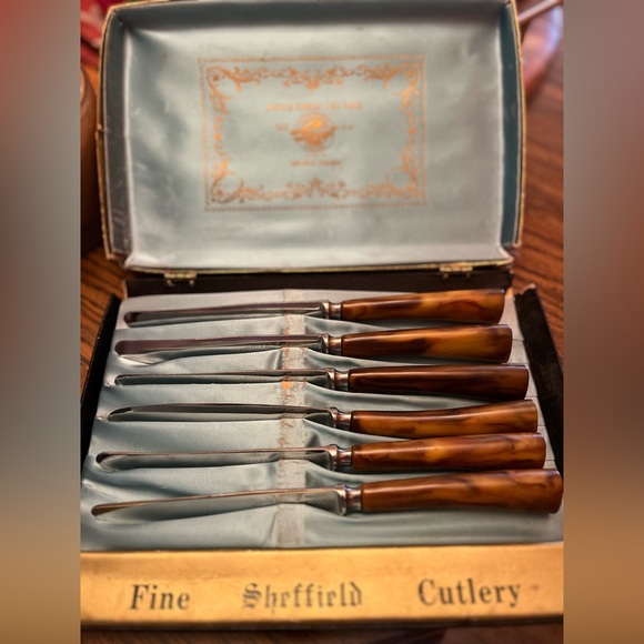 Sheffield | Kitchen | Vtg Sheffield Fine Cutlery 6 Butter Knives | Poshmark